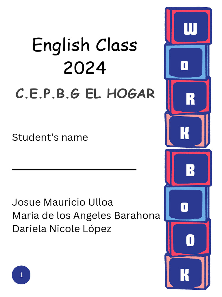 Workbook-English Class-Unit 1 and 2 - Parte1 | PDF