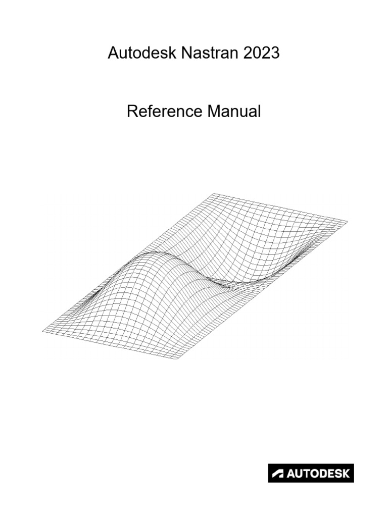 Autodesk Nastran 2023 Manual | PDF | Autodesk | Computer Aided Design