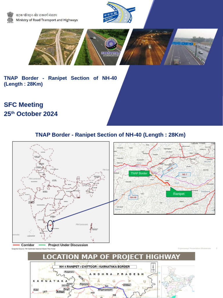 SFC PPT Tnap Ranipet | PDF | Road | Civil Engineering