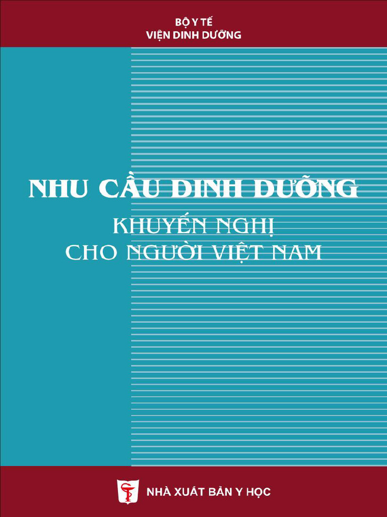 01a. Nhu Cau Dinh Duong Cho Nguoi Truong Thanh | PDF