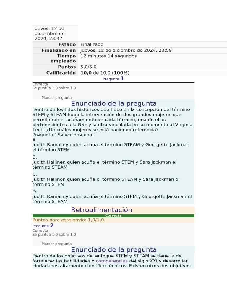 Evaluacion Modulo 1 | PDF