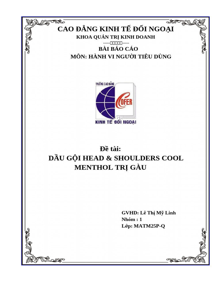 HVNTD NhómHead&Shoulders | PDF