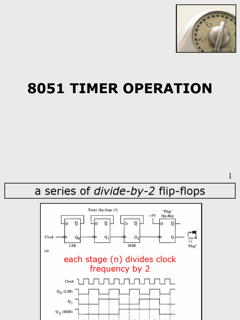 04_8051TimerOperation | PDF | Timer | Bit Rate