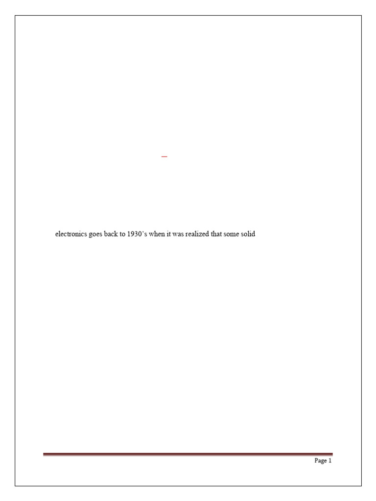 Unit-2 Semiconductor Materials | PDF | Semiconductors | Electrical ...