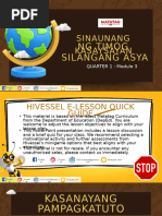 AP7 Q1 W5 Day 3 - Island Origin Hypothesis (Solheim) - Teoryang Nusantao | PDF