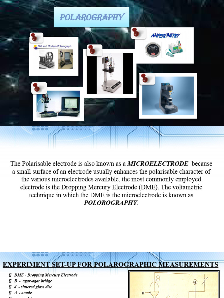 AC5.1-Polarography Techniques | PDF | Electric Current | Electrode