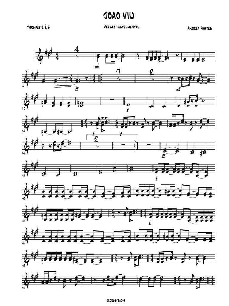 Joao Viu - Trumpet in BB 2 - 3 | PDF