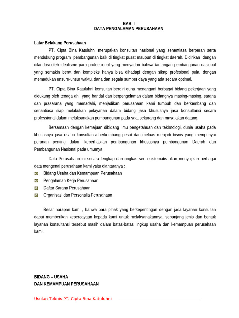 3.USTEK Latar Belakang | PDF