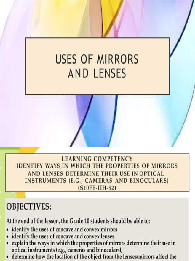 Application of Mirrors | PDF