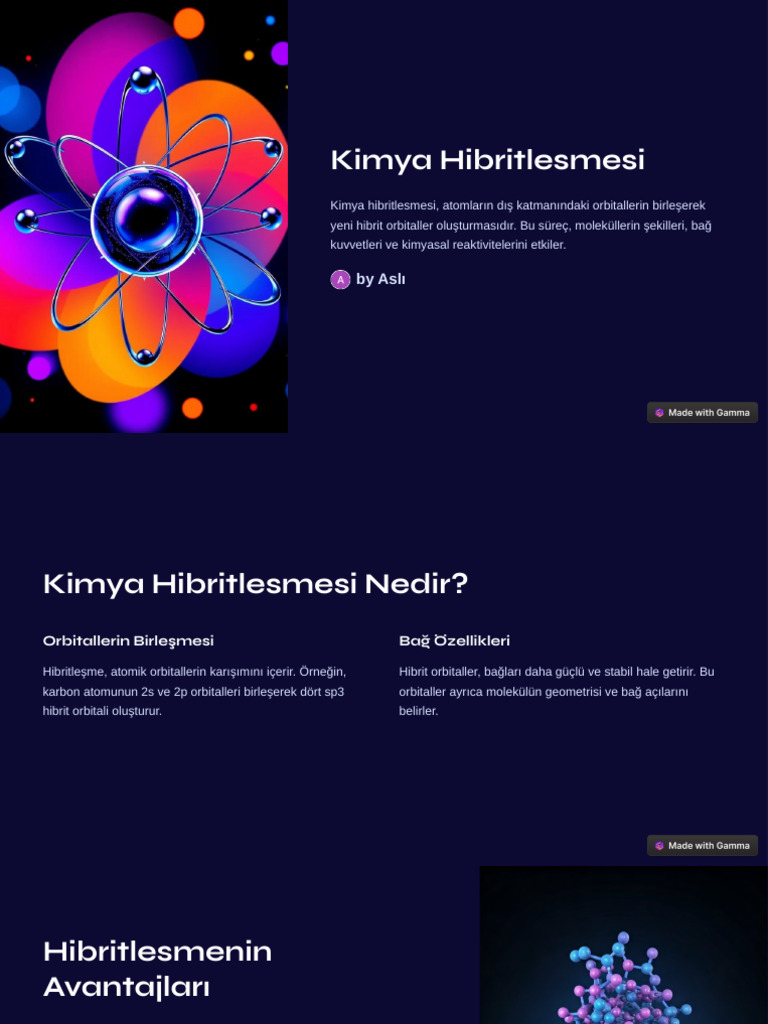 Kimya Hibritlesmesi | PDF
