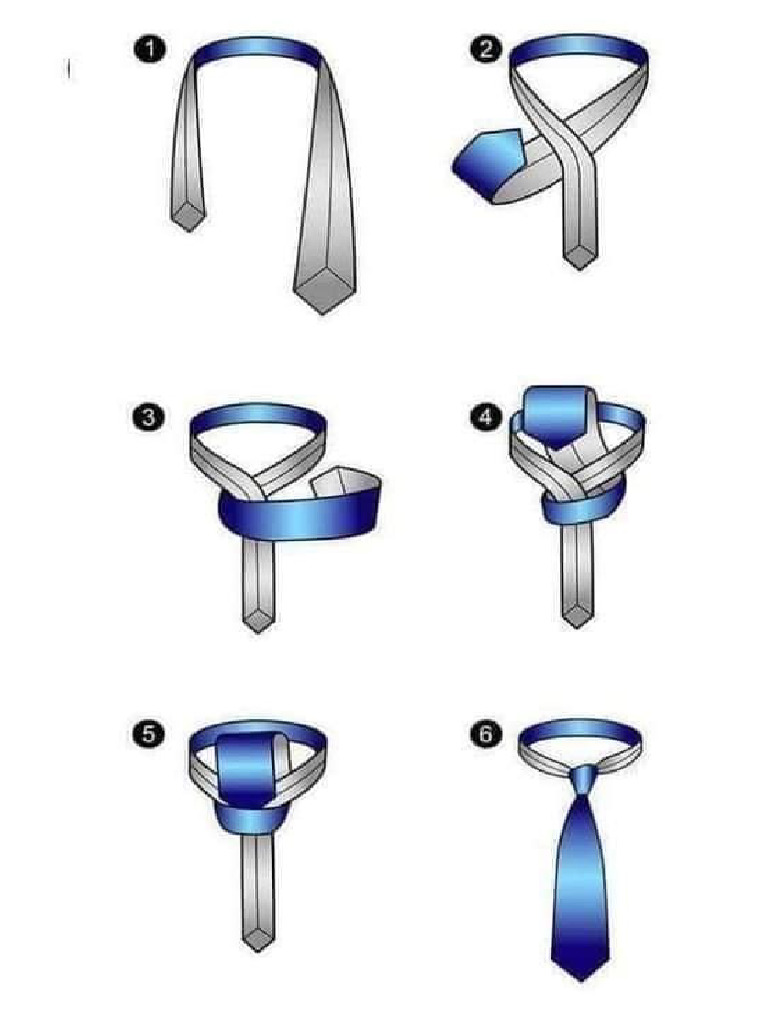 Cómo Armar Una Corbata | PDF