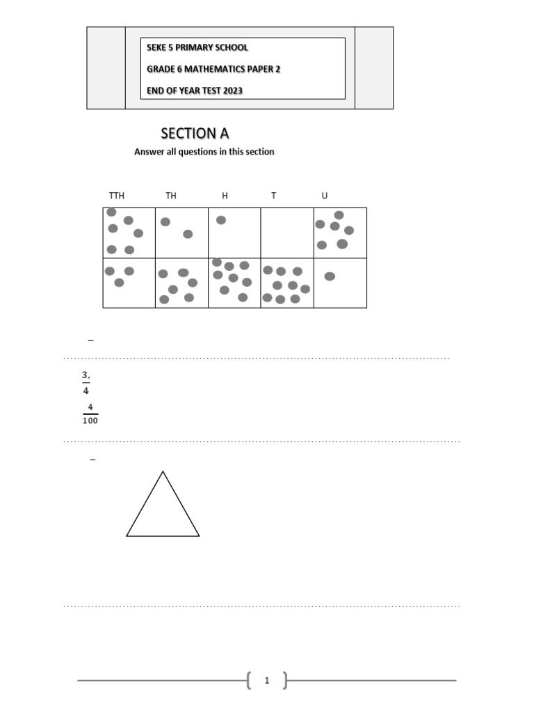 garde 6 maths | PDF | Mathematics