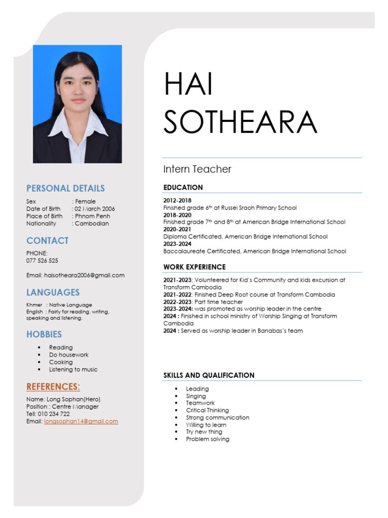Hai Sotheara 2 | PDF