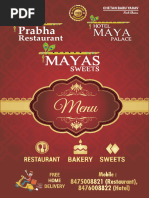 Cafe Akasa Menu | PDF | Meal | Drink