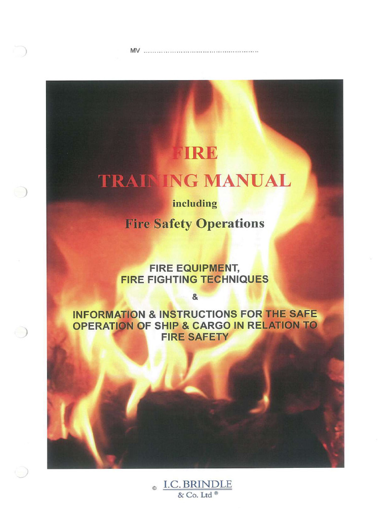 32 Fire Training Manual | PDF