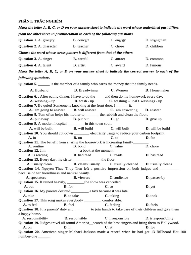 ĐỀ KIỂM TRA GK GS10 | PDF