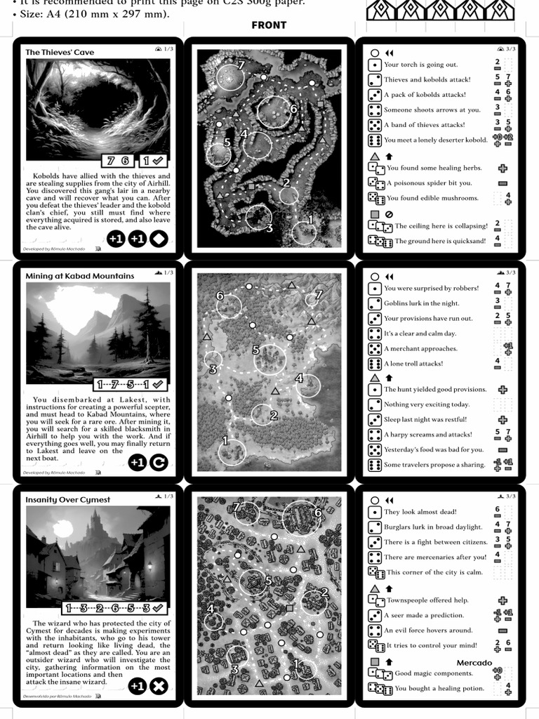 Trimod - Cards 01 (EN) | PDF