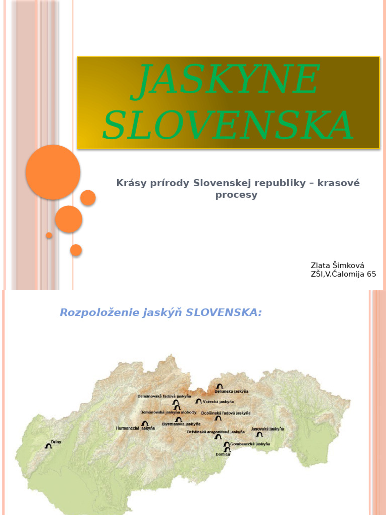 Jaskyne Slovenska | PDF