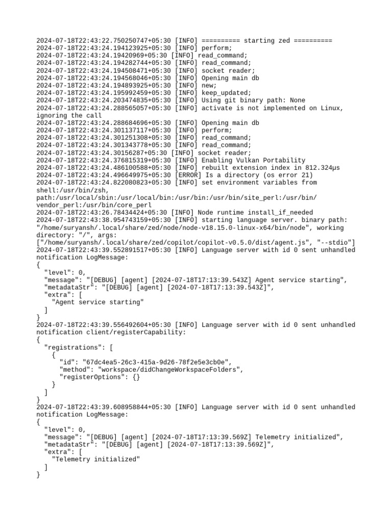 Zed.log | PDF | Utility Software | Computer Architecture