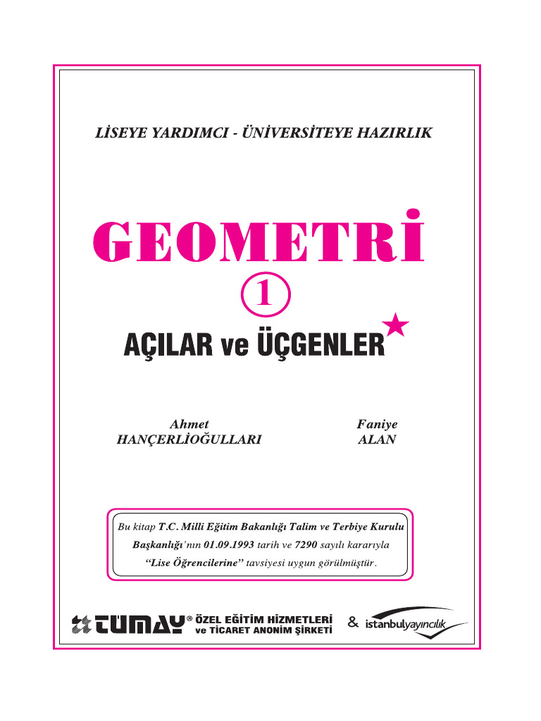 GEOMETRİ 1 | PDF