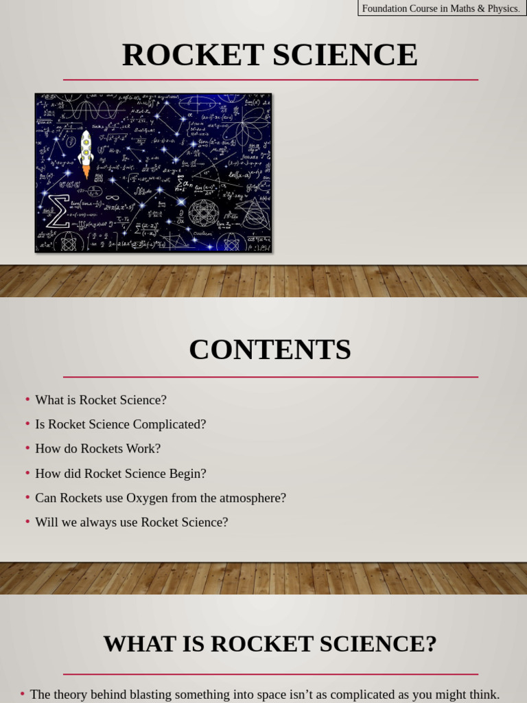 Rocket Science | PDF | Rocket | Spacecraft Propulsion