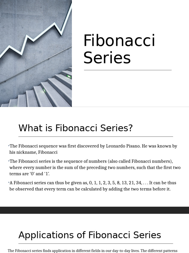 Fibonacci Series | PDF | Composition (Visual Arts) | Mathematics