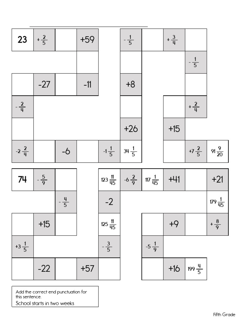 Fifth Grade Math and Critical Thinking Worksheets 7200997322 | PDF