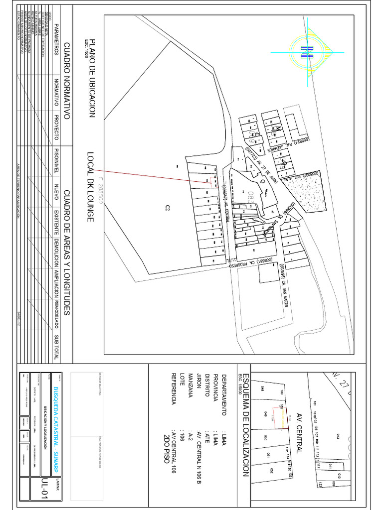 PLANO DE UBICACION | PDF