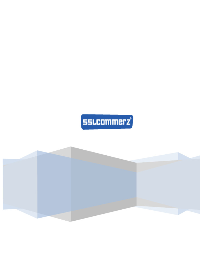 SSLcommerz User Manual | PDF | Credit Card | Online Shopping
