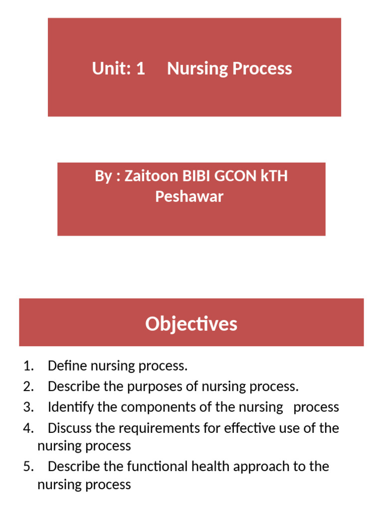 Understanding the Nursing Process Steps | PDF | Medical Diagnosis | Nursing