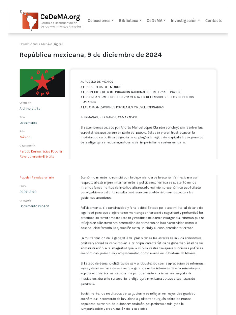 PDPR Epr | PDF | México | Gobierno