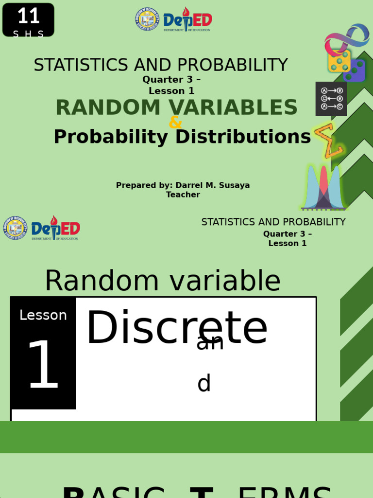 Q3 L1 Statistics-and-Probability | PDF | Random Variable | Probability Distribution
