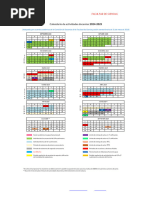 Calendario académico-UJA 2025 2026 Aprobado | PDF