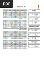 Ntu Academic Calendar Ay2025 26 (Semester) | PDF | Observances