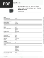 Schneider Electric - SpaceLogic-ASP-Automation-Server - SXWASPSBX10002 ...