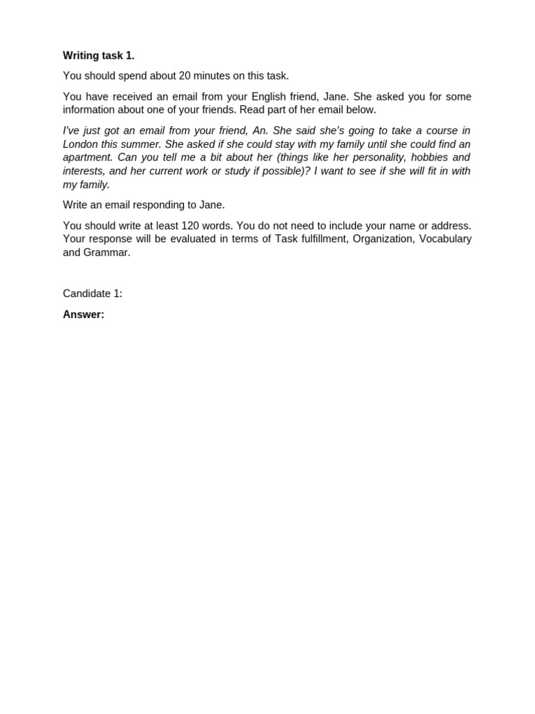 Handout Writing_Task 1_Letter_ST | PDF