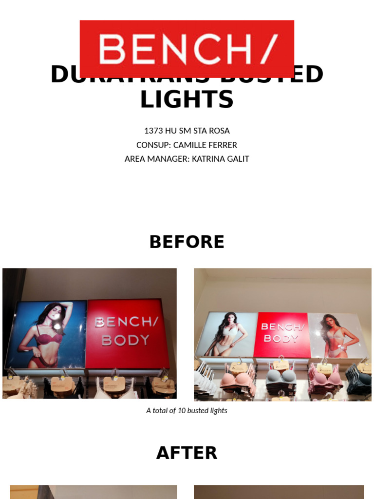 Car 1373 Hu SM Sta Rosa - Busted Lights | PDF