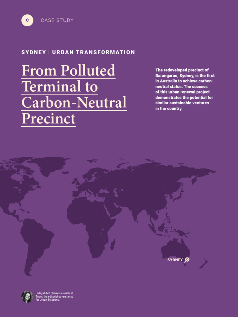 11 Case Study Sydney From Polluted Terminal To Carbon Neutral Precinct | PDF | Climate Change ...