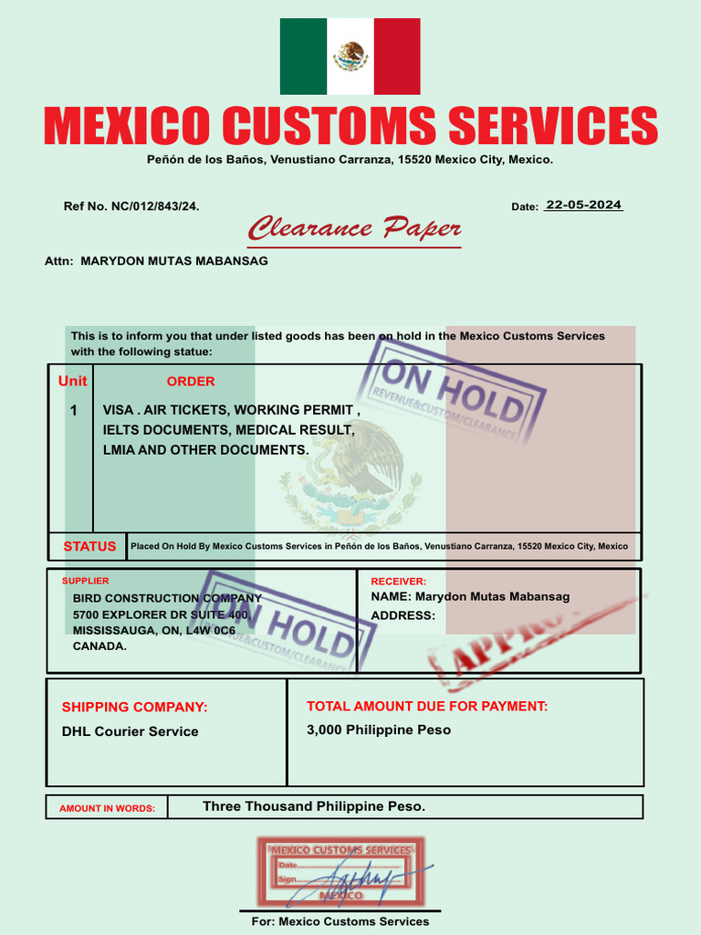 Mexico Custom | PDF