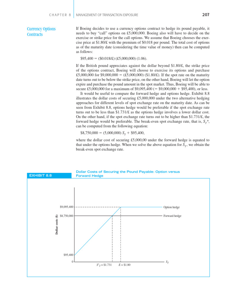 Currency Options | PDF | Option (Finance) | Hedge (Finance)