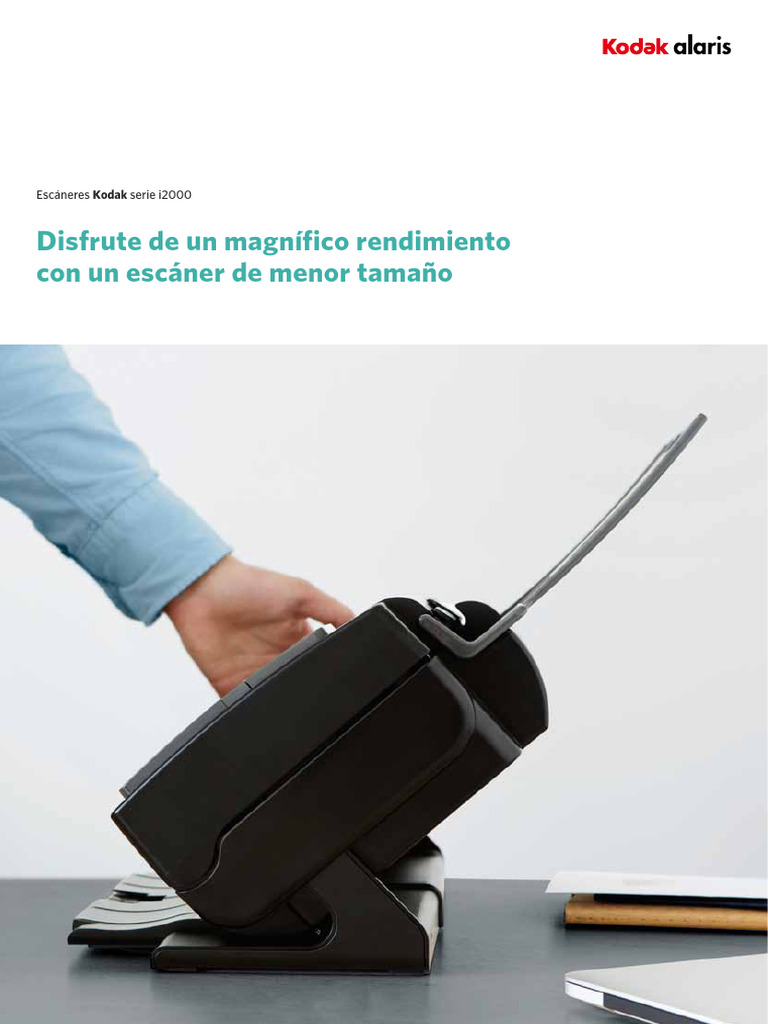 Escáneres Kodak i2000: Eficiencia y Ahorro | PDF | Escáner de imagen ...