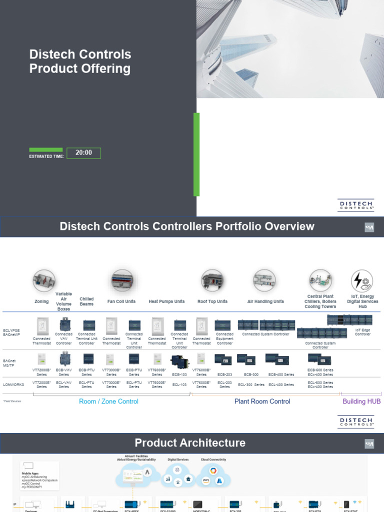Distech Controls Product Overview | PDF | Application Software ...