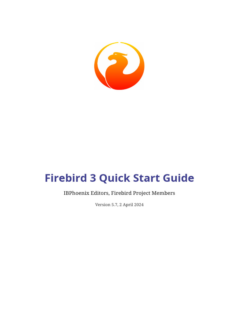 Firebird 3 Quickstartguide | PDF | System Software | Utility Software