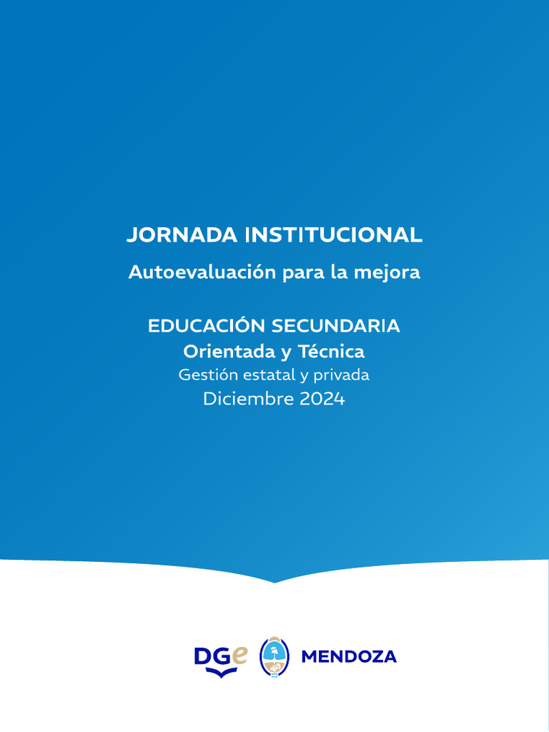 Secundaria Jornadas Dic2024 1 | PDF | Enseñando | Escuelas