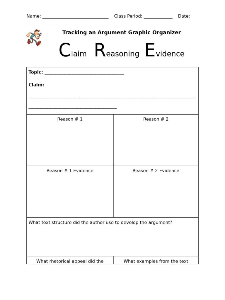 Argument Analysis Worksheet | PDF