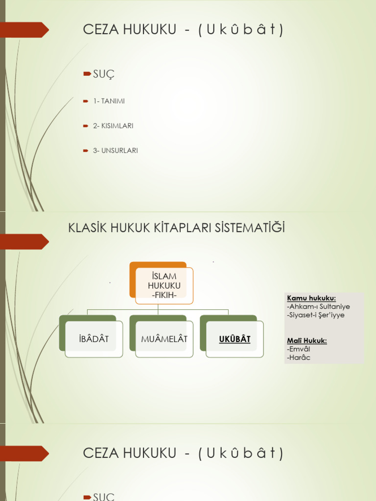 Dersnotlari 5 Ceza Hukuku 1 | PDF