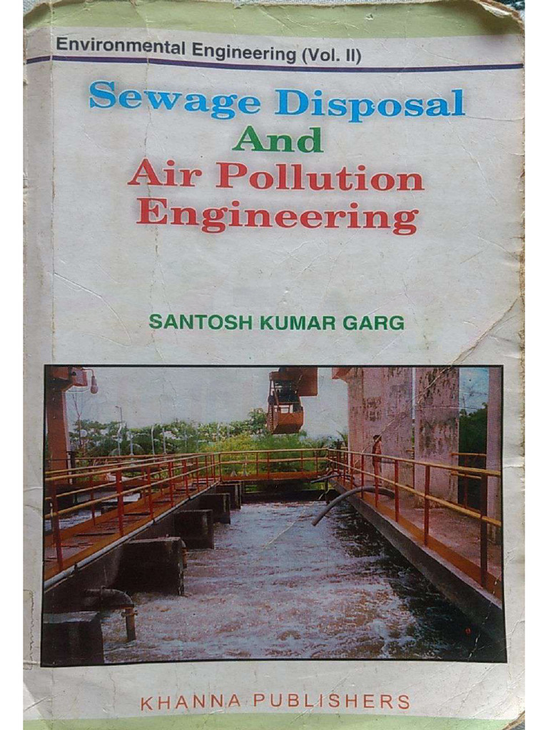 New Sewage Disposal and Air Pollution Engineering by S.K. Garg | PDF