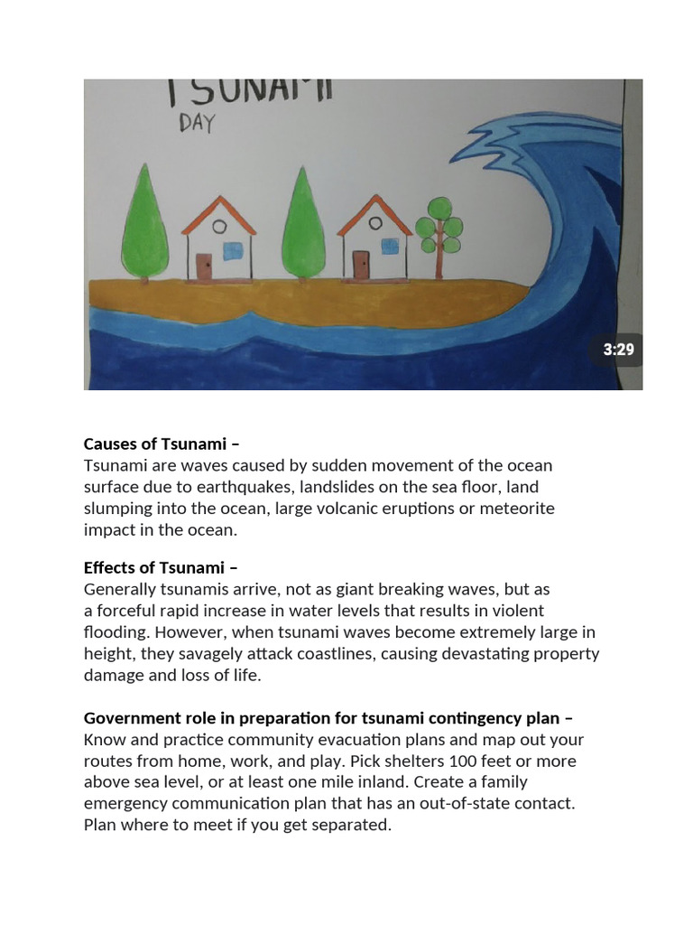 tsunami | PDF