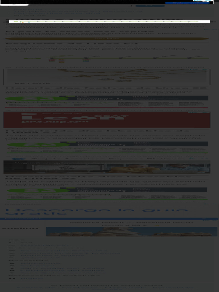Línea S2 Ferrocarriles de Cataluña (FGC) | PDF
