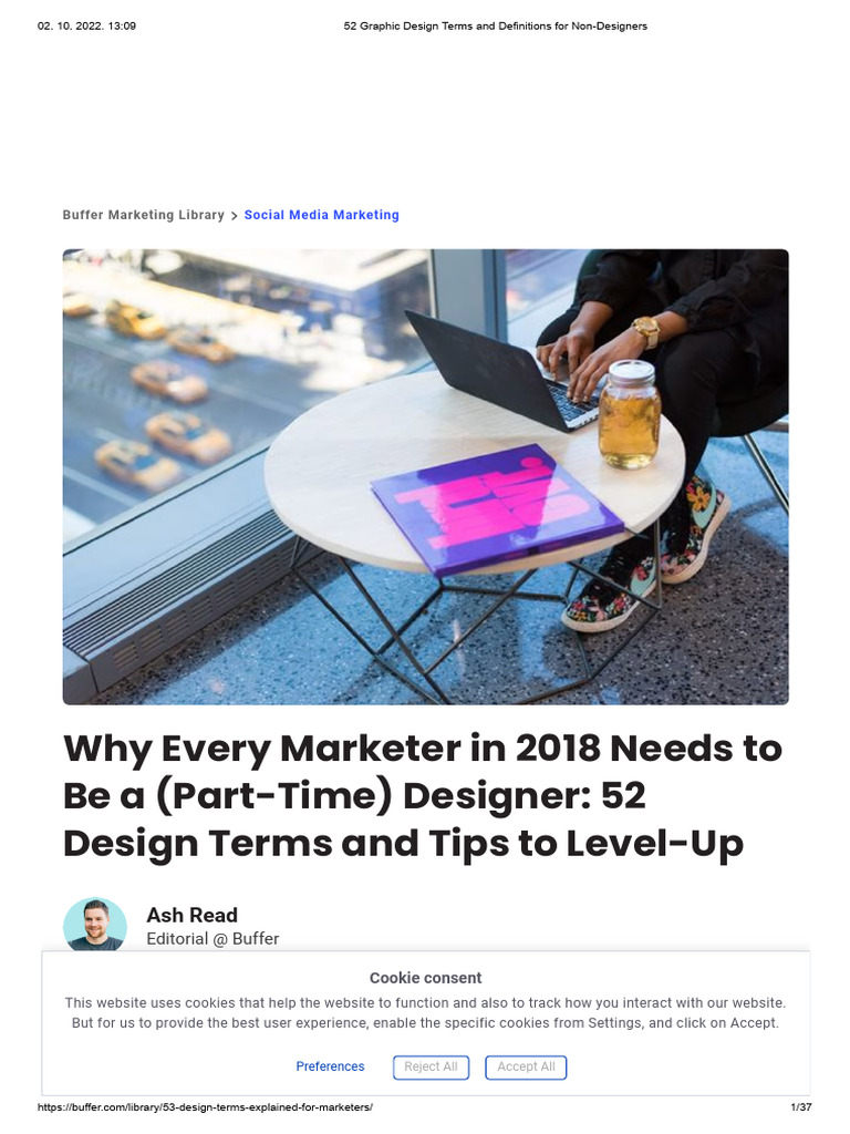 52 Graphic Design Terms and Definitions For Non-Designers | PDF ...